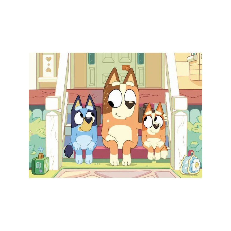 Bluey kutya - 2az 1-ben 24 db-os puzzle - GLAMI.hu