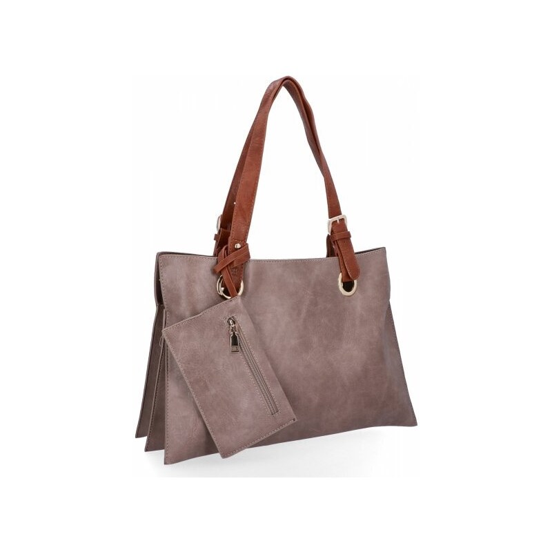 Női Táská shopper bag Herisson földszínű H8803 - GLAMI.hu