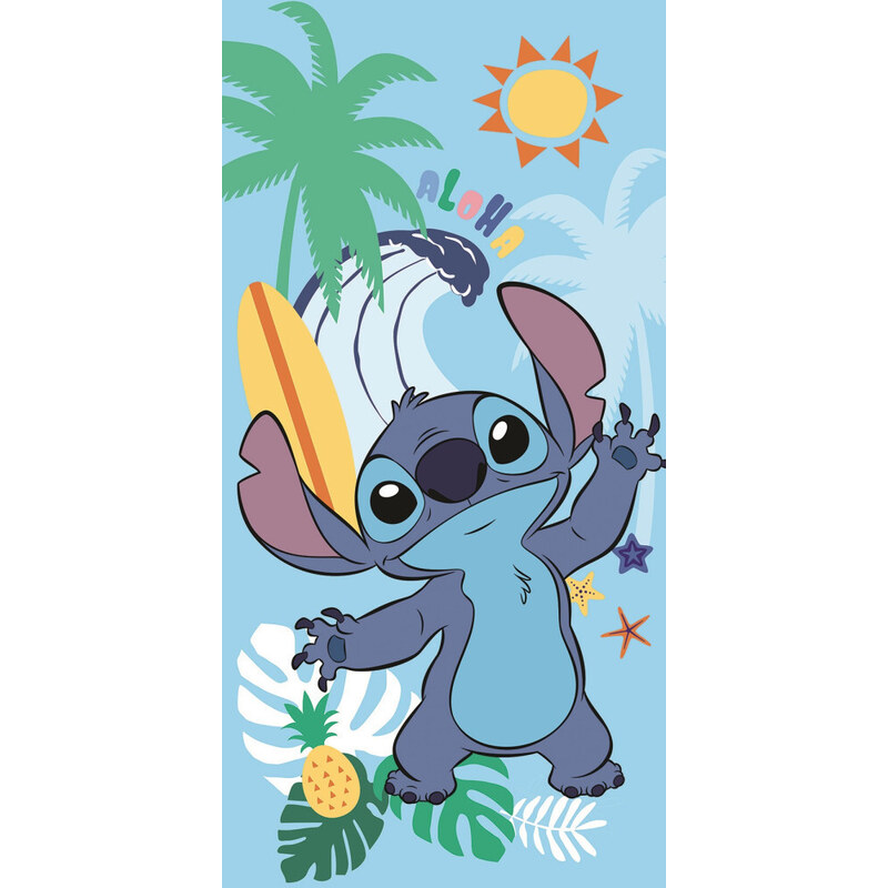 Disney Lilo és Stitch Summer, A csillagkutya fürdőlepedő, strand ...