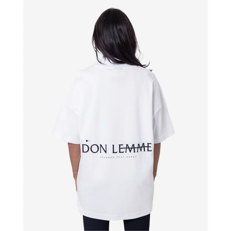 Don Lemme Unisex Póló Marks - white - GLAMI.hu