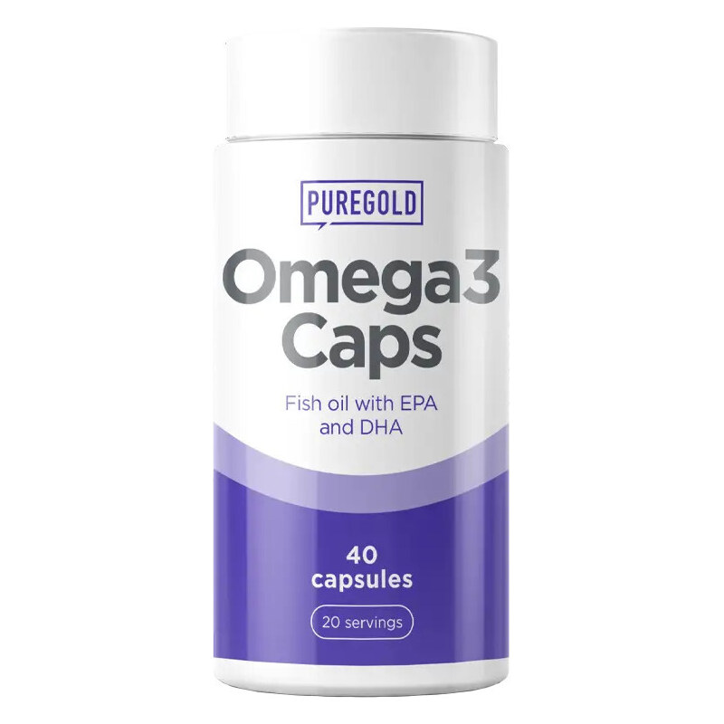 Omega 3 halolaj - 40 kapszula - PureGold - GLAMI.hu