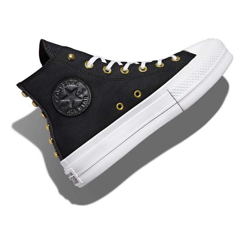 Converse sportcipő Chuck Taylor All Star Lift fekete, női, A05453C ...