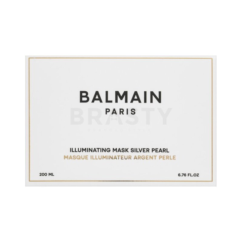 Balmain Illuminating Mask Silver Pearl neutralizáló maszk platinaszőke ...