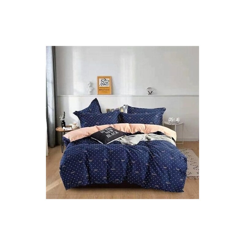 Ágynemű Kék Apró Masnik - 6 részes ágyneműhuzat - GLAMI.hu