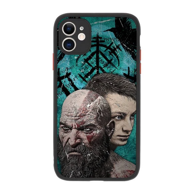 WELOVESHIRTS God of War – Kratos and Atreus portrait - iPhone Rebel ...