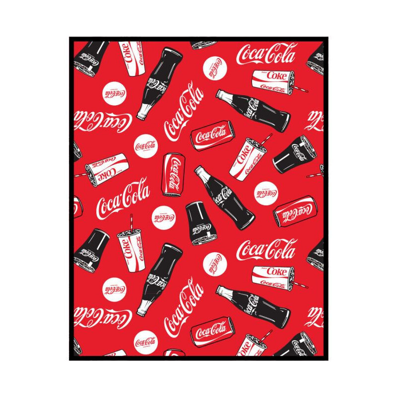 Coca-Cola coral fleece, polár takaró 120x150cm - GLAMI.hu