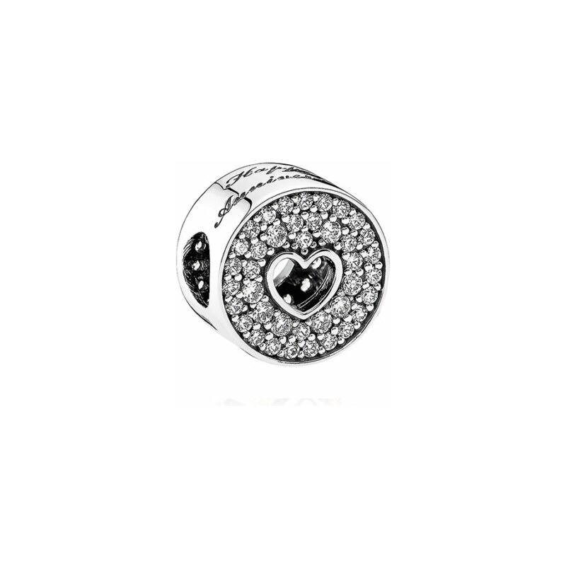 Pandora - Pavé és szív évfordulós charm - 791977CZ - GLAMI.hu