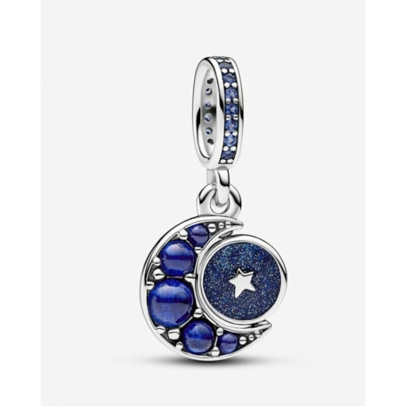 Pandora - Szikrázó hold forgó függő charm - 792979C01 - GLAMI.hu