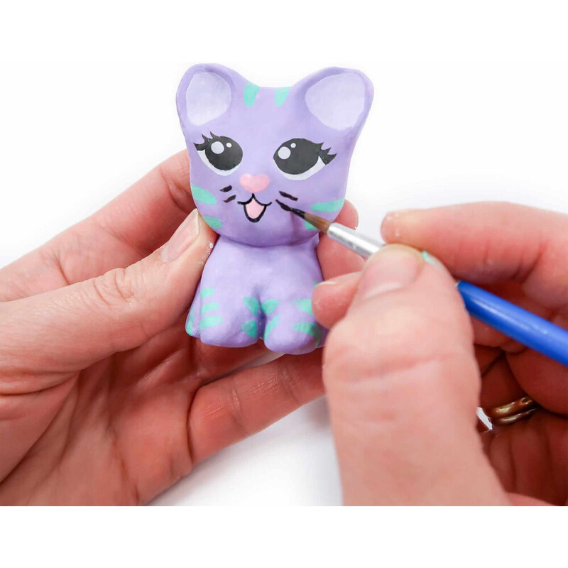 DERFORM Levegőn száradó gyurma, modellező gyurma készlet festékkel ...