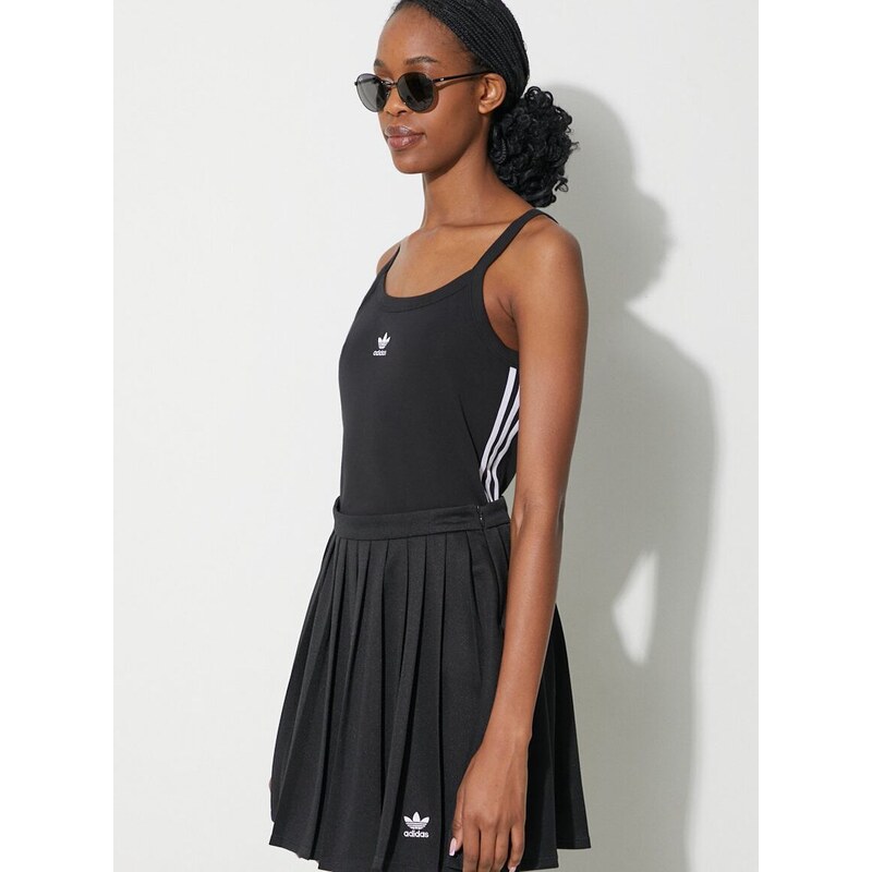 adidas Originals top 3-Stripes Tank női, fekete, IU2431 - GLAMI.hu