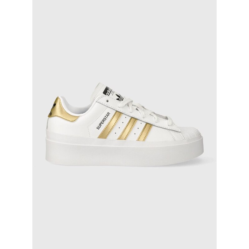 adidas Originals bőr sportcipő Superstar Bonega fehér, IF7583 - GLAMI.hu