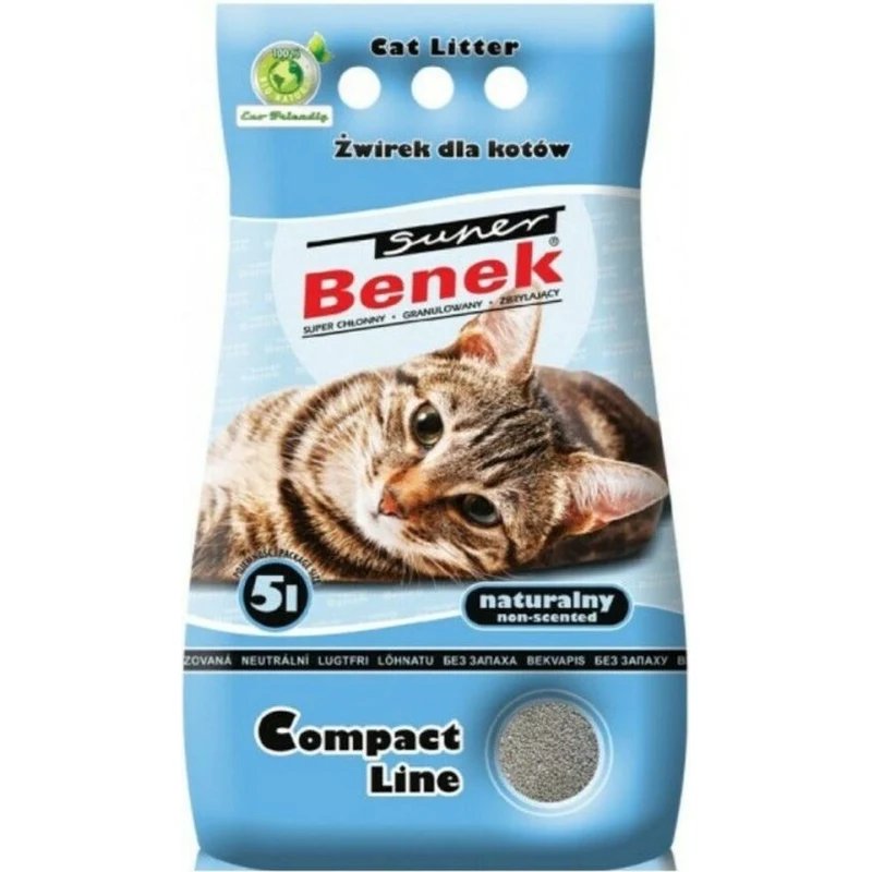 Macska alom Super Benek Compact Natural 5 L - GLAMI.hu