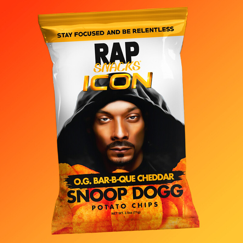 Rap Snack Snoop Dogg BBQ és Cheddar Cheese burgonyachips 71g - GLAMI.hu