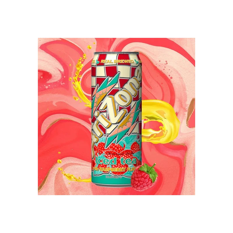 Arizona Iced Tea Raspberry málnás jeges tea 680ml - GLAMI.hu