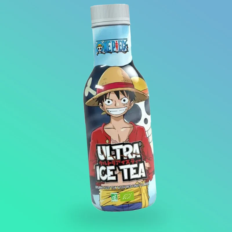 One Piece Luffy Ultra Ice Tea bogyós gyümölcs ízben 500ml - GLAMI.hu