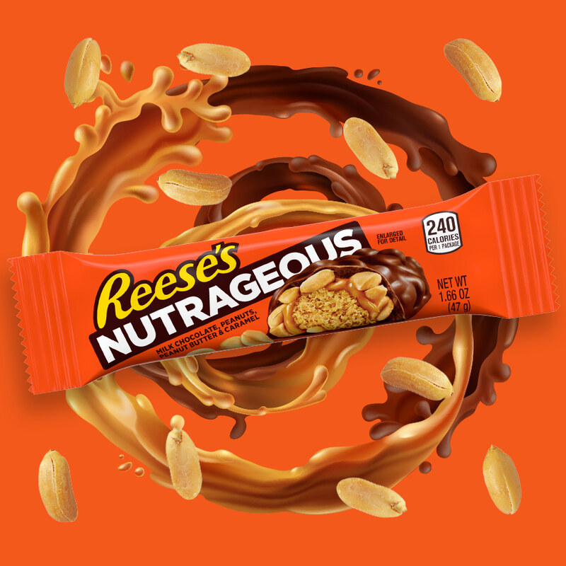 Reeses Nutrageous mogyoróvajas szelet 47g - GLAMI.hu