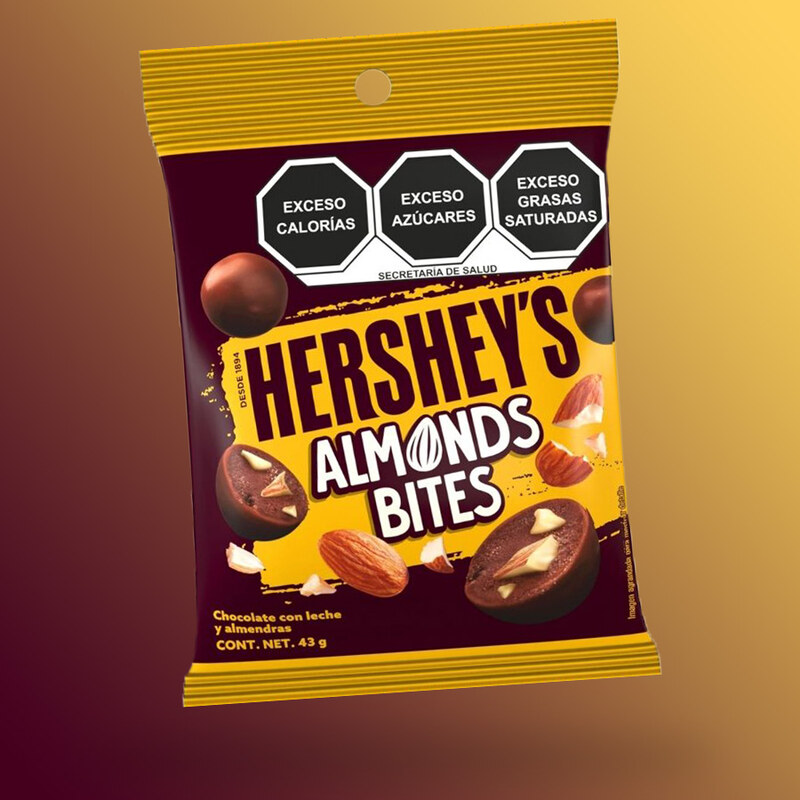 Hersheys Almond Bites mandulás falatkák 43g - GLAMI.hu