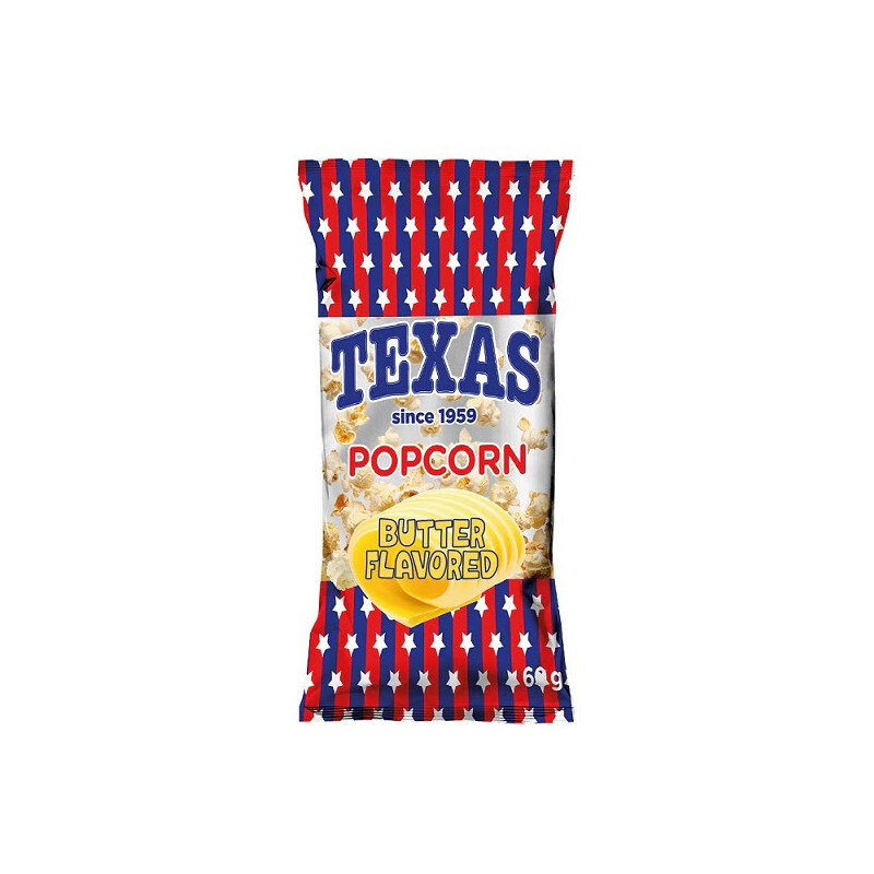 Texas Popcorn vajas ízben 60g - GLAMI.hu
