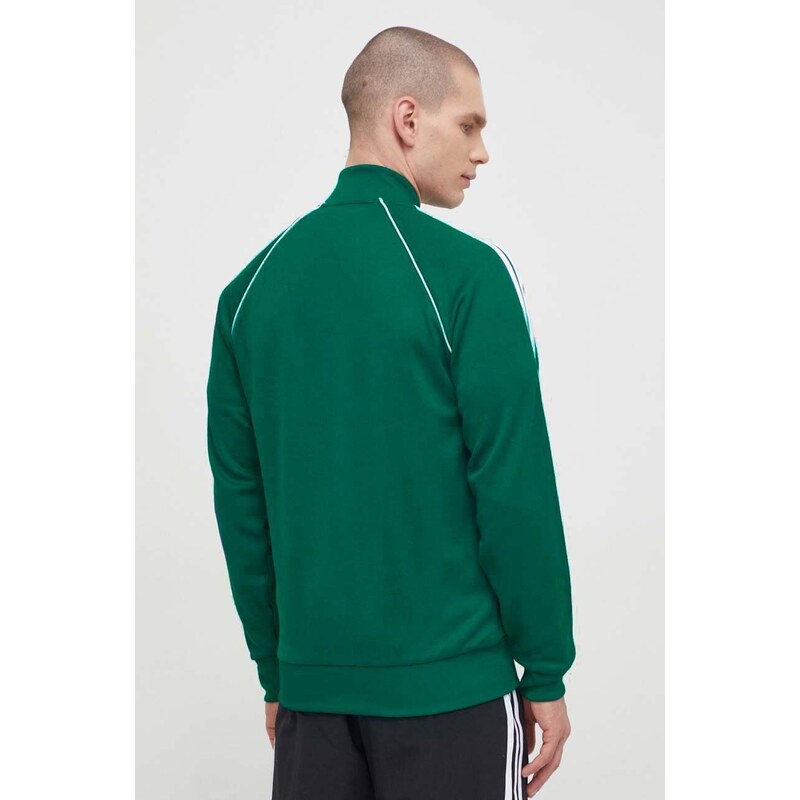 adidas Originals felső Adicolor Classics SST zöld, férfi, nyomott ...