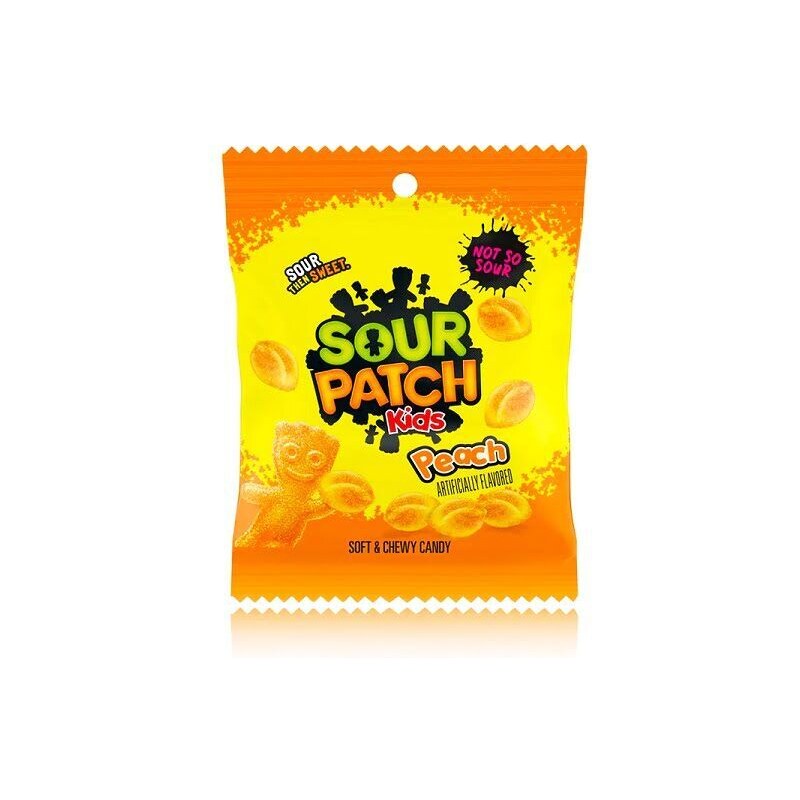 Sour Patch Kids Peach barack ízű savanyú gumicukor 102g - GLAMI.hu