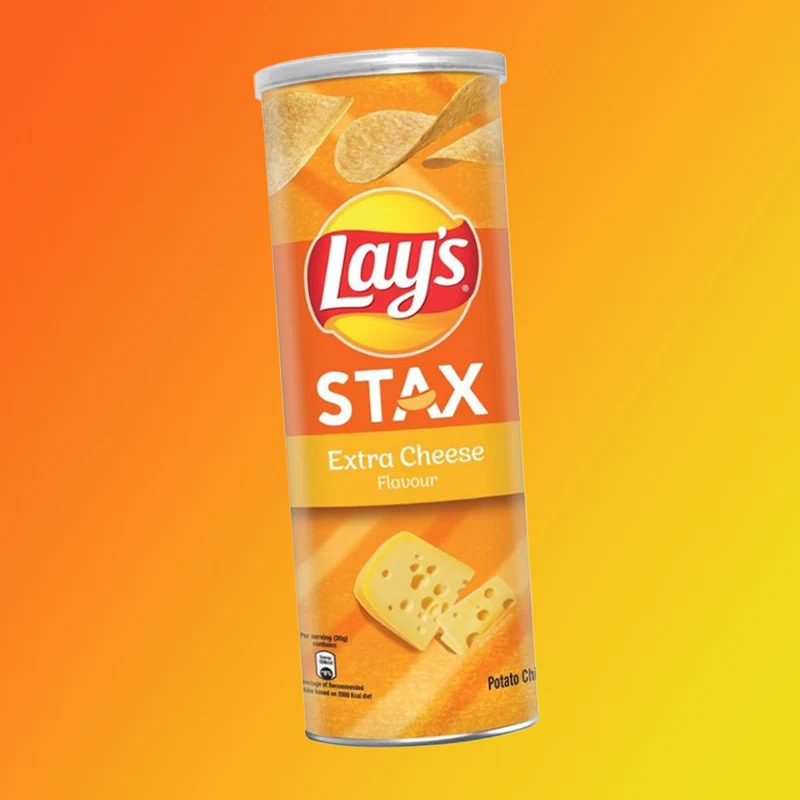 Lays Stax Extra Cheese extra sajtos chips 135g - GLAMI.hu