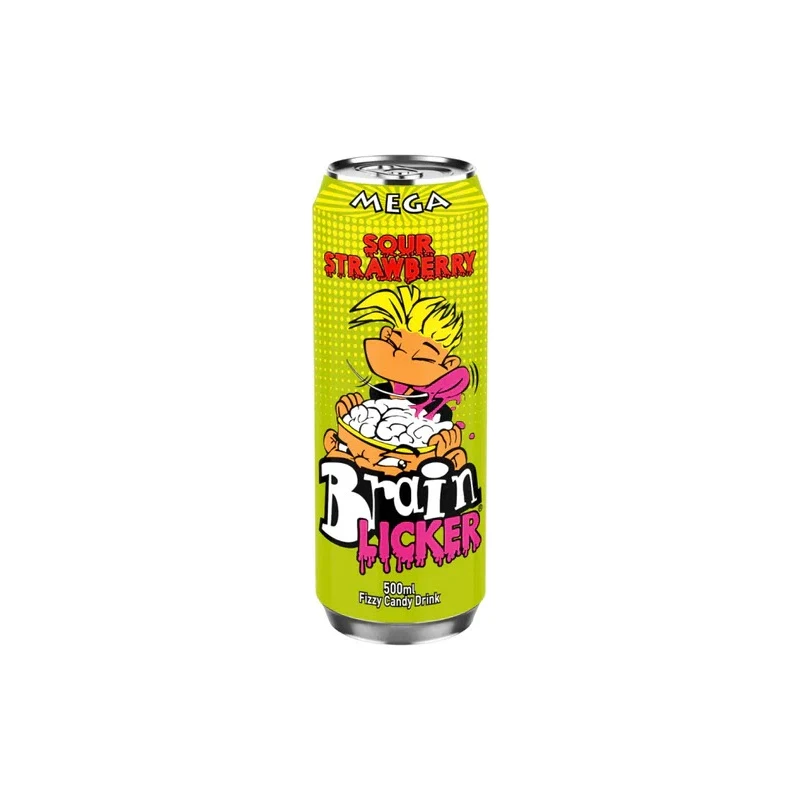 Brain Licker Sour Strawberry eper ízű üdítőital 500ml - GLAMI.hu