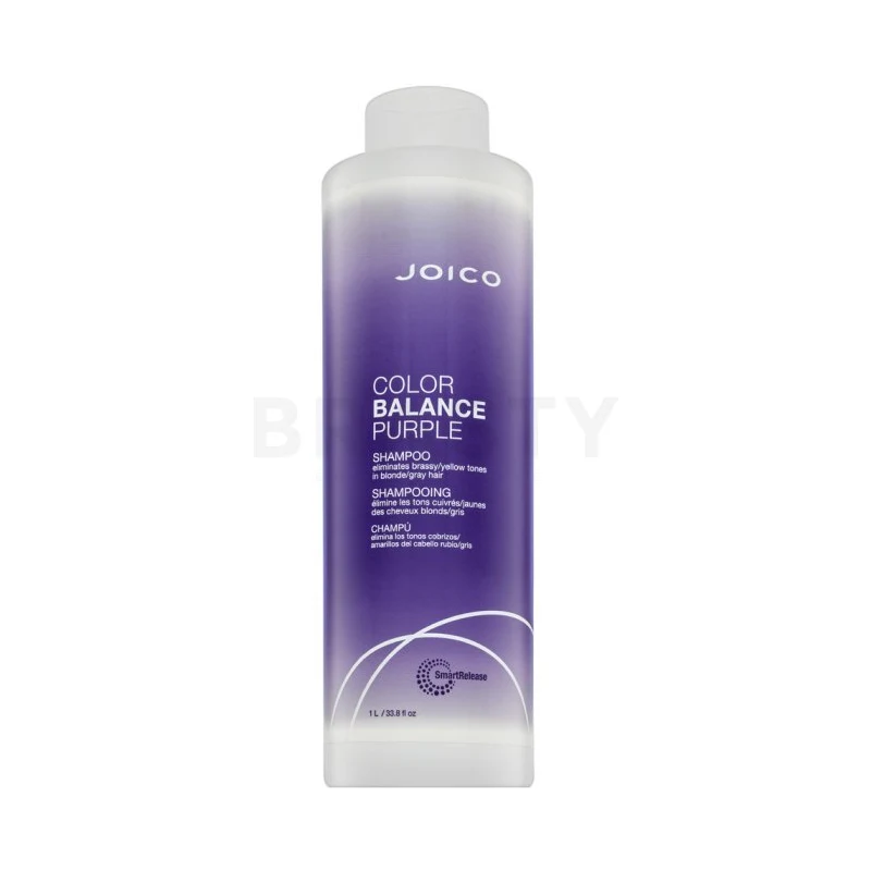 Joico Color Balance Purple Shampoo neutralizáló sampon platinaszőke és ...
