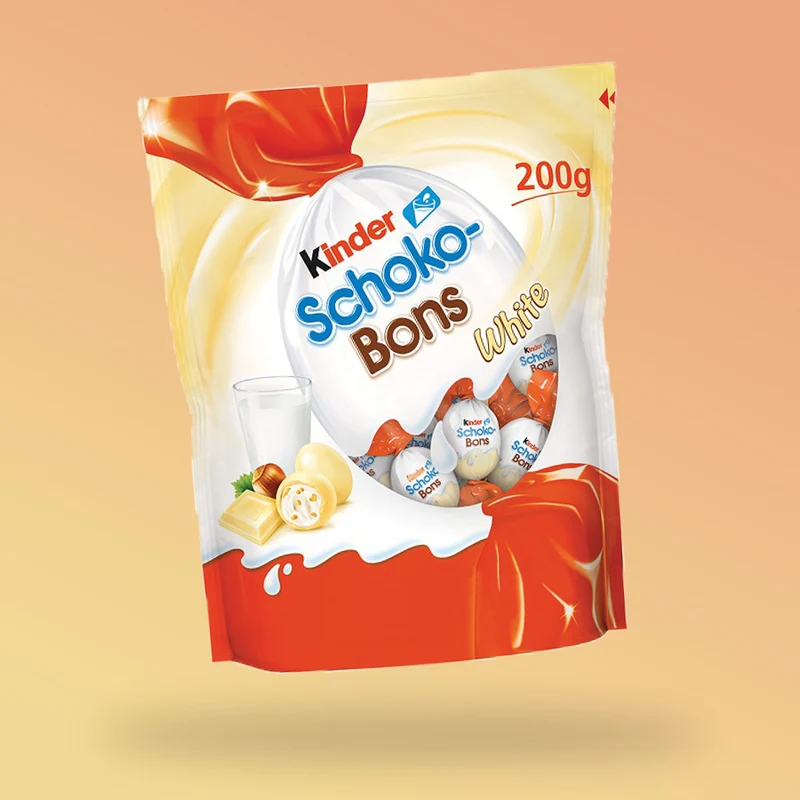 Kinder Schoko Bons White fehércsokis bonbon 200g - GLAMI.hu