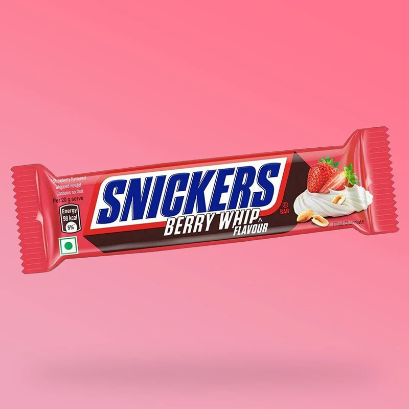 Snickers berry whip epres tejszínhabos csokoládé 40g - GLAMI.hu