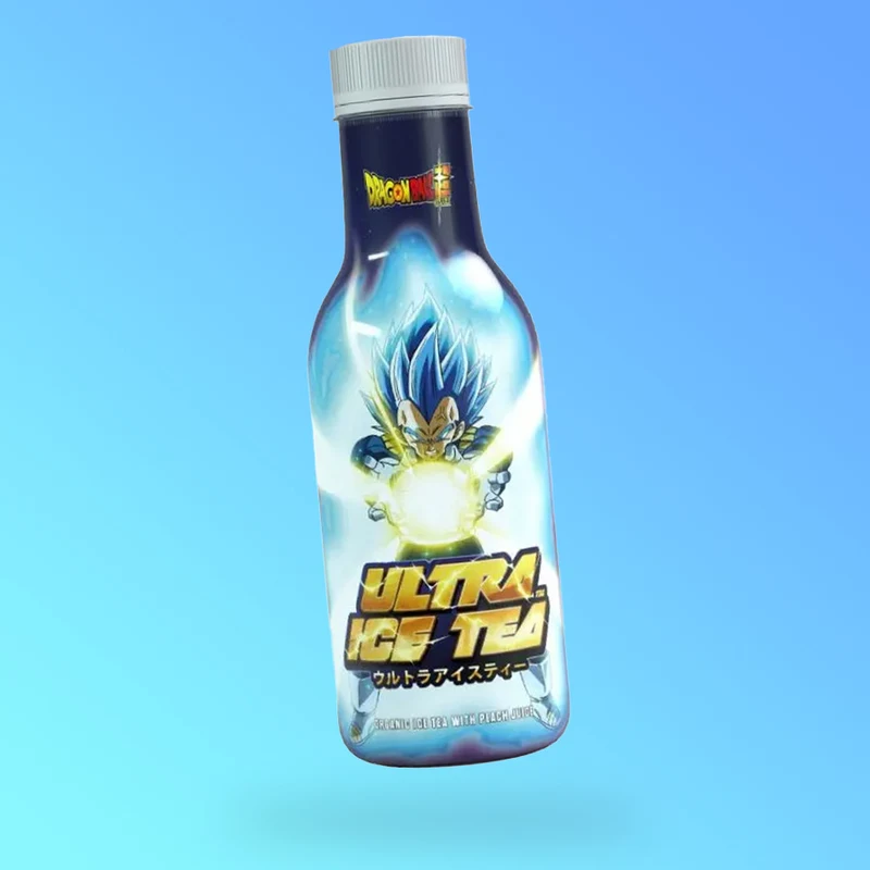 Dragon Ball Super Vegeta Ultra Ice Tea barack ízben 500ml - GLAMI.hu