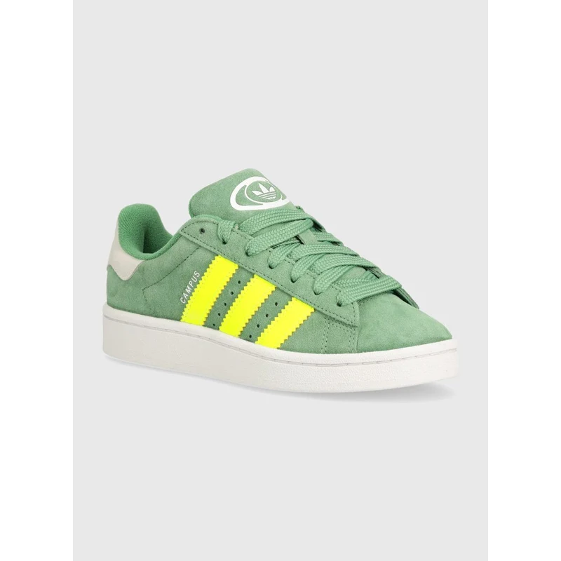 adidas Originals velúr sportcipő Campus 00s zöld, IF3967 - GLAMI.hu