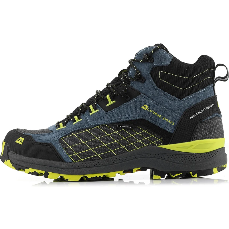 Outdoor shoes with functional membrane ALPINE PRO ZERNE blue mirage ...