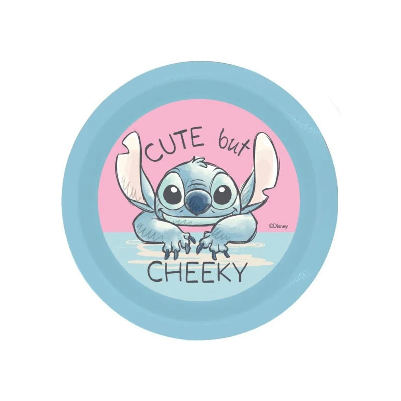 Disney Lilo és Stitch, A csillagkutya Cheeky műanyag lapostányér - GLAMI.hu