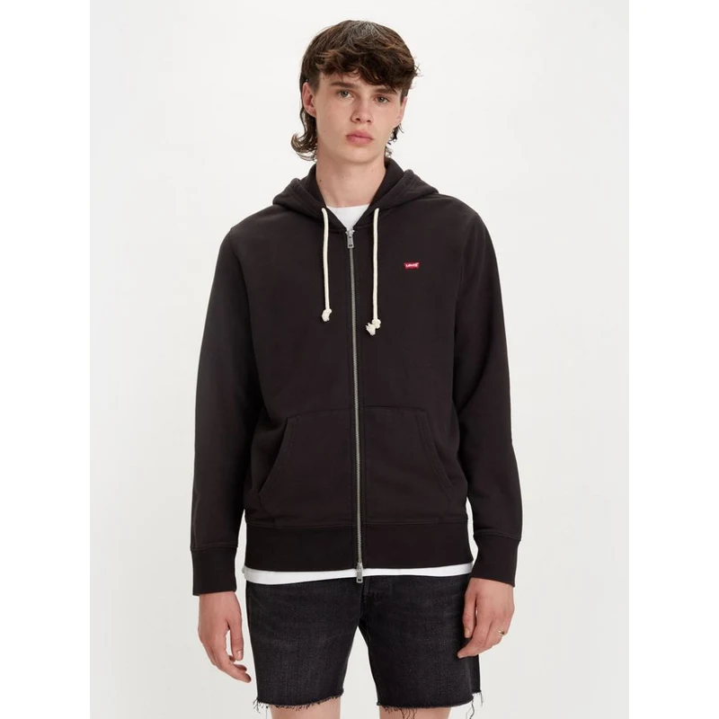 Levi's New Original Zip Up Meteorite Black Men's Sweatshirt - GLAMI.hu