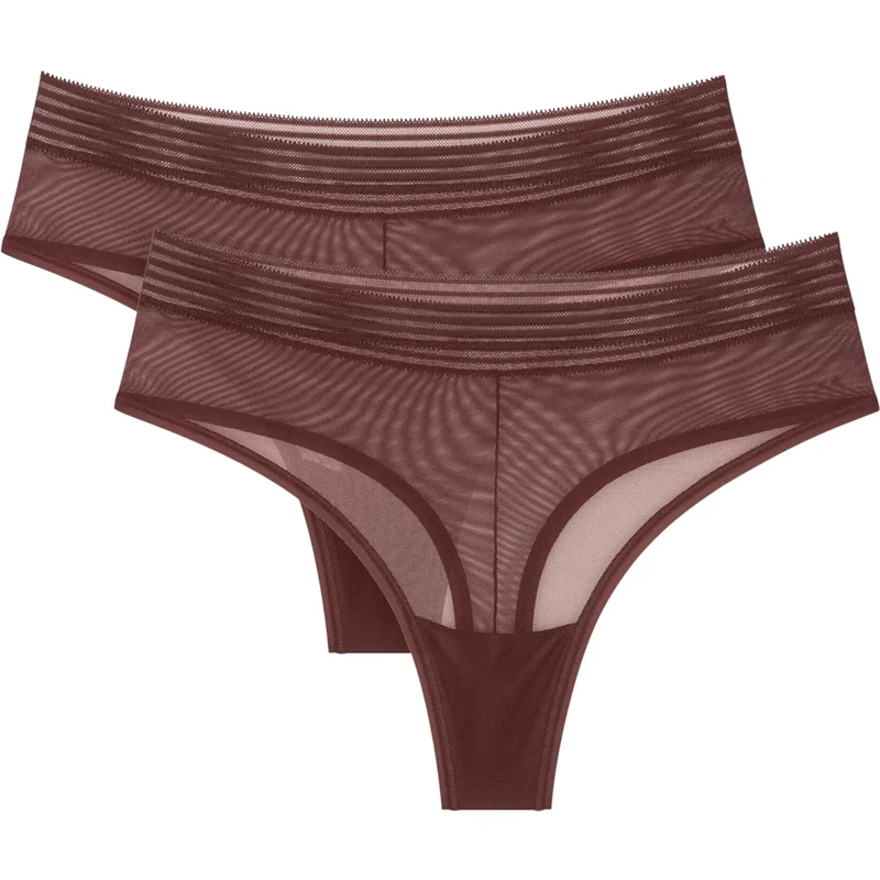 TRIUMPH String bugyik 'Tempting Sheer' sötét barna - GLAMI.hu