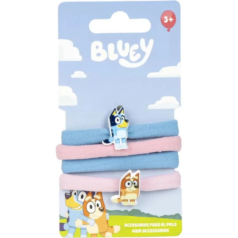 Bluey Happy Vibes hajgumi szett 4 db-os - GLAMI.hu