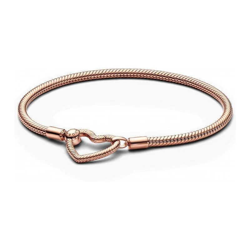 Pandora - Moments szívzáras kígyólánc karkötő - 582257C00-18 - GLAMI.hu