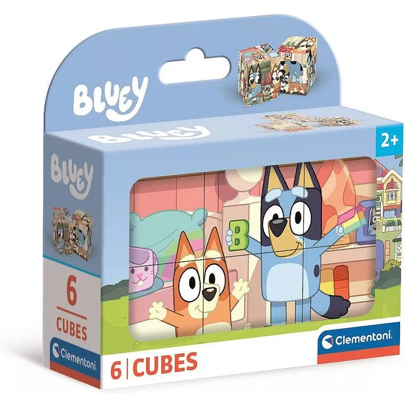 Bluey mesekocka 6 db-os - GLAMI.hu