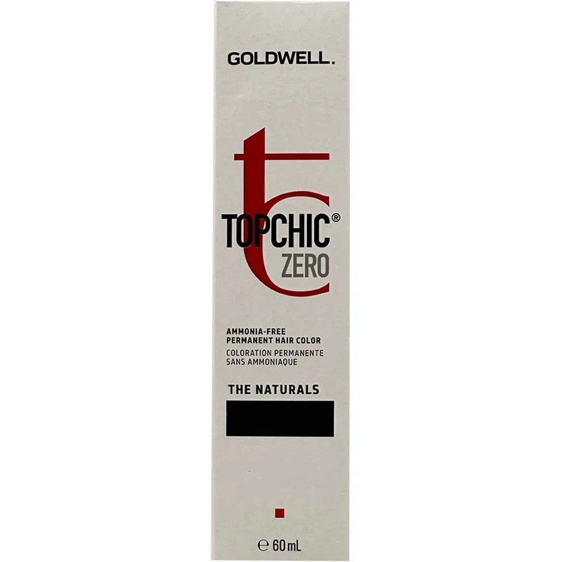 Goldwell Topchic Zero The Naturals Permanent Hair Color 60 ml ammónia ...