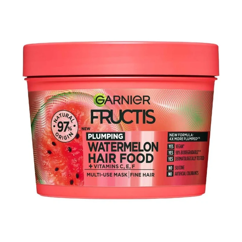 Garnier Fructis Hair Food Watermelon Plumping Mask 400 ml - GLAMI.hu