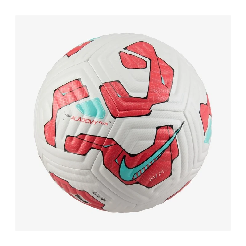 Nike Academy Plus Soccer Ball WHITE/EMBER GLOW/AURORA GREEN - GLAMI.hu