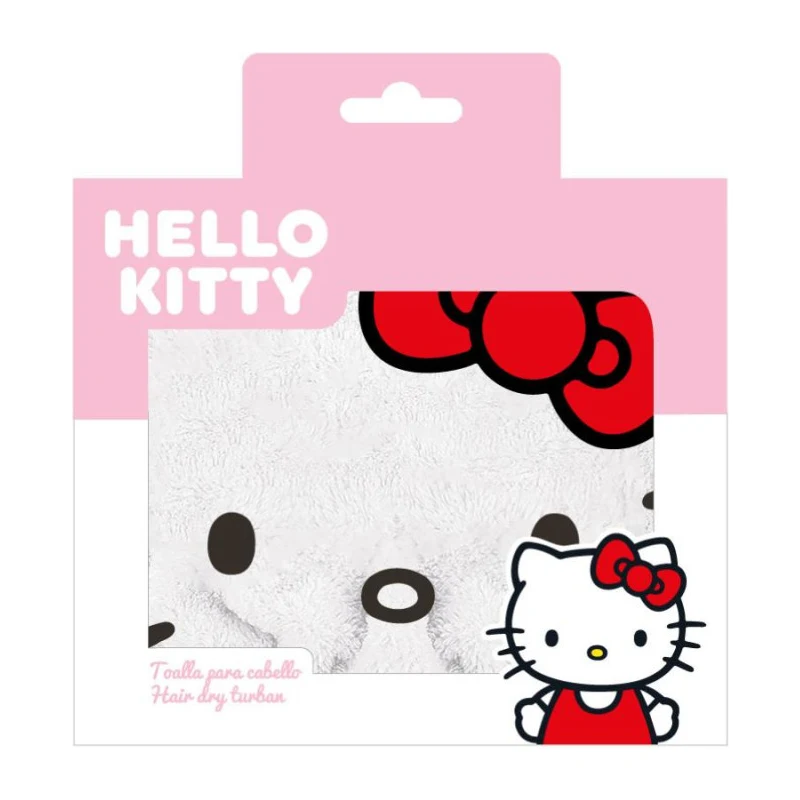 KORREKT WEB Hello Kitty White hajtörölköző - GLAMI.hu