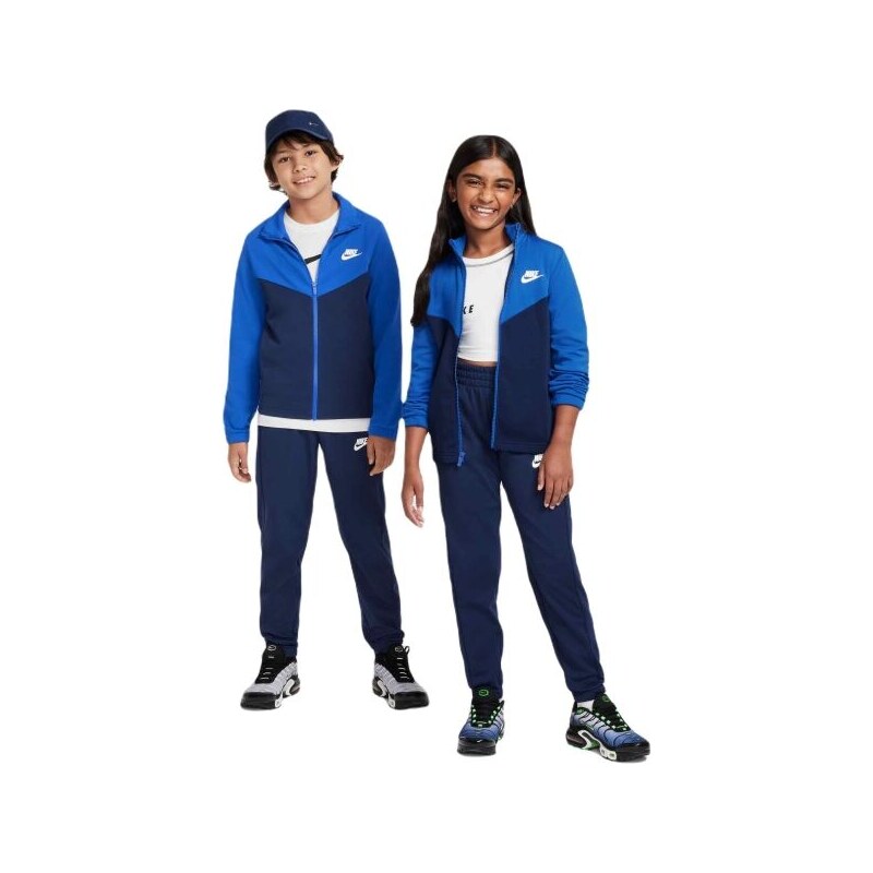 Nike SPORTSWEAR Gyerek melegítő szett, sötétkék, méret M - GLAMI.hu