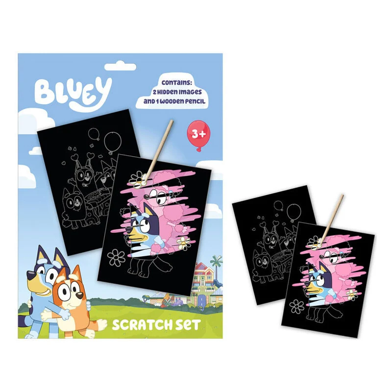 Bluey Life scratch képkarcoló készlet - GLAMI.hu