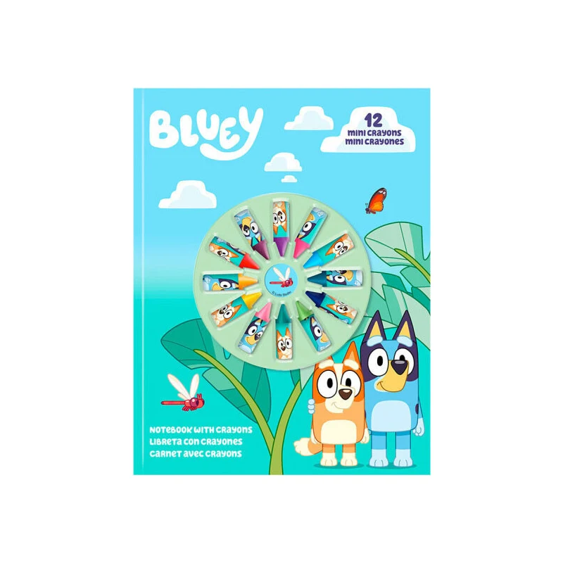 Bluey Life füzet + mini zsírkréta szett - GLAMI.hu