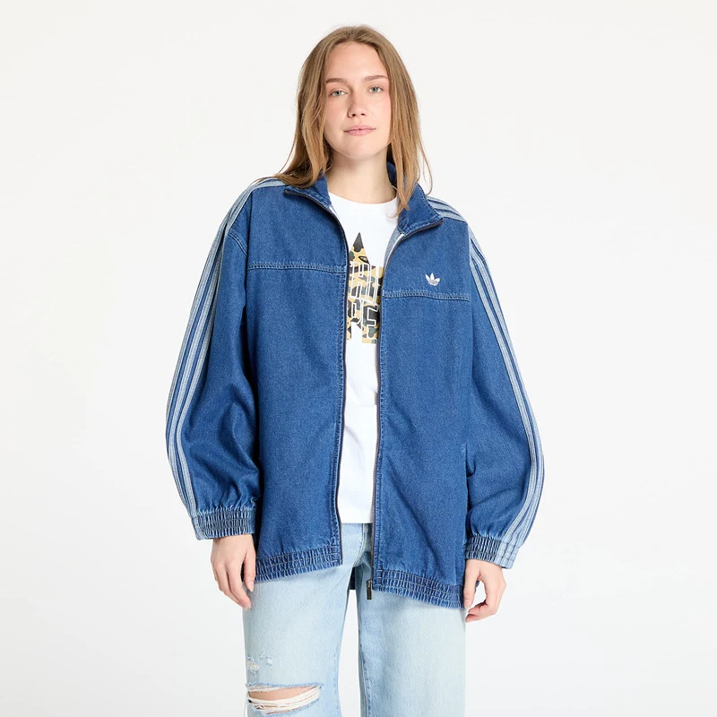 adidas Originals Dzseki adidas Adicolor Denim Adilenium Track Top ...