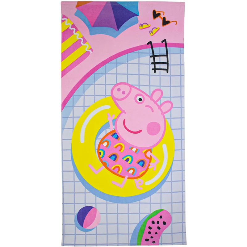 Peppa malac Summer fürdőlepedő, strand törölköző 70x140cm - GLAMI.hu