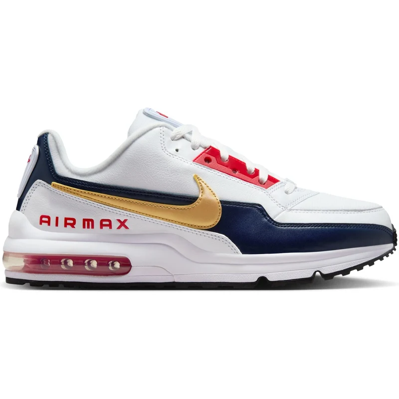 Nike Air Max LTD 3 Premium Mens Shoes WHITE/METALLIC GOLD-MIDNIGHT N ...