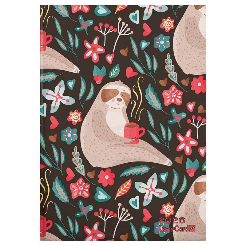 LIZZY CARD Lizzy Calendar határidőnapló, B/6, heti, keményfedeles, 2026 ...