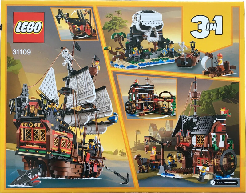 LEGO Creator Pirate Ship Set 31109 - GLAMI.hu